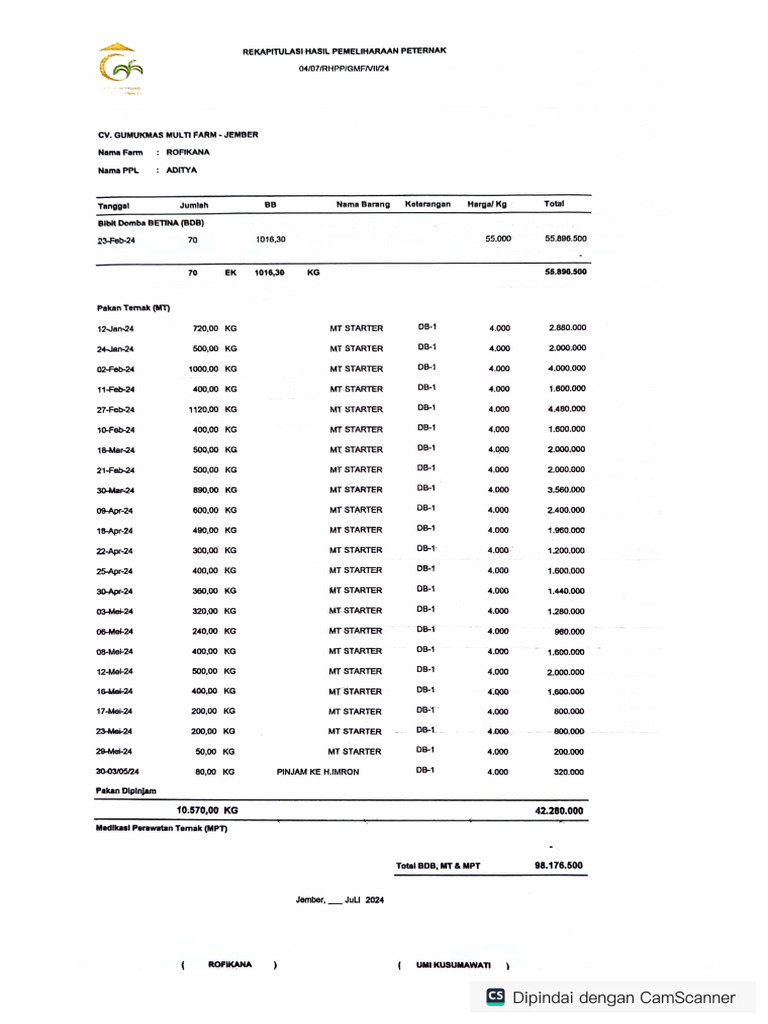 RHPP - Rofikana .Fix | PDF