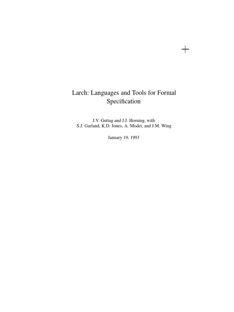 Larch Book | PDF | Abstraction (Computer Science) | Computer Programming