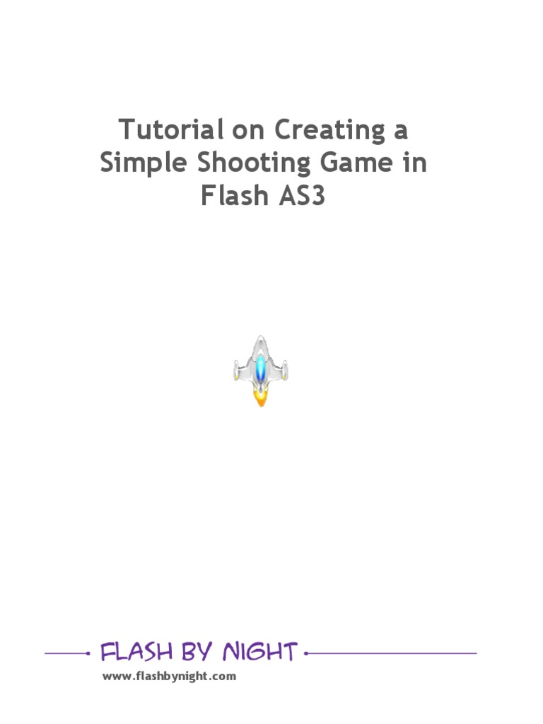 Flash AS3 Shooting Game Tutorial | PDF | Subroutine | Video Games