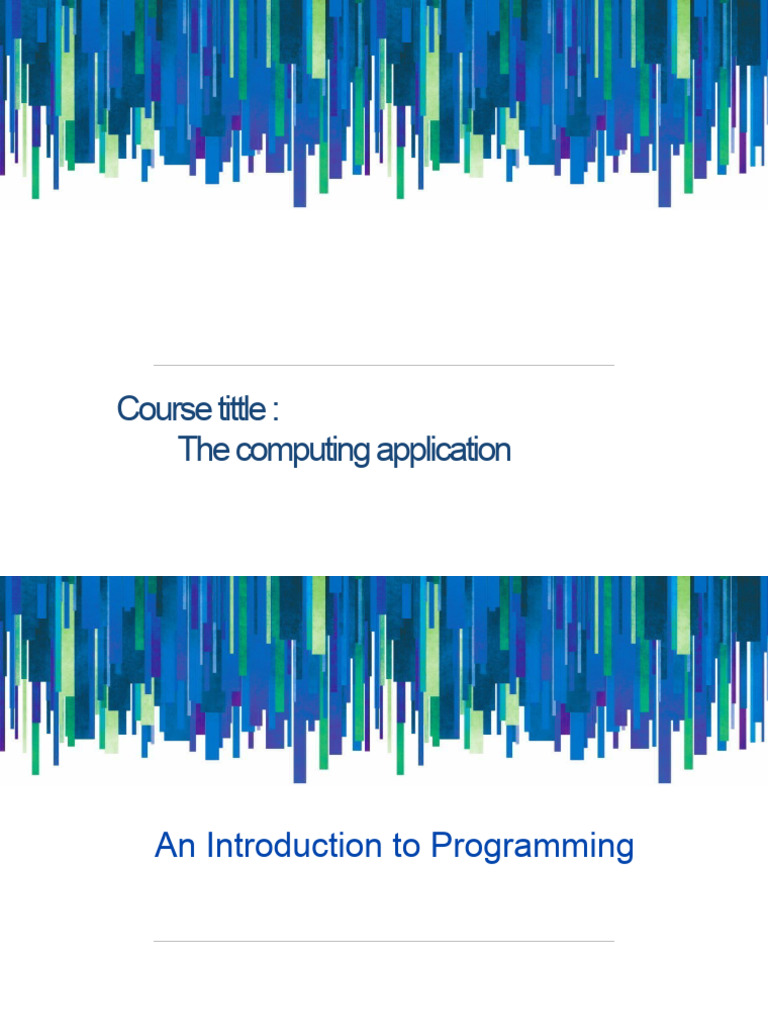 Lecture 12 Programming Pdf Computer Programming Assembly Language