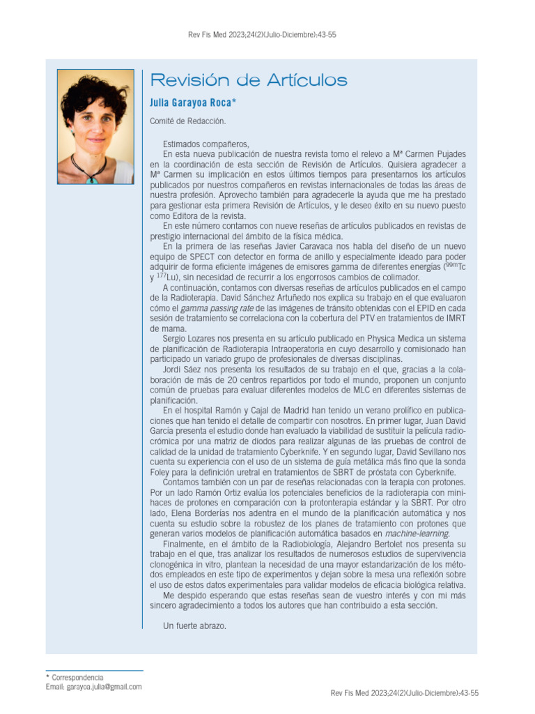 RFM_24_2_Rev_Art | Descargar gratis PDF | Cáncer | Medicina CLINICA