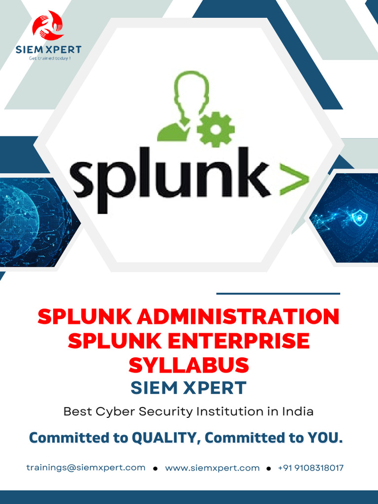 Splunk Enterprise Security Syllabus | PDF | Microsoft Windows | Computer Security