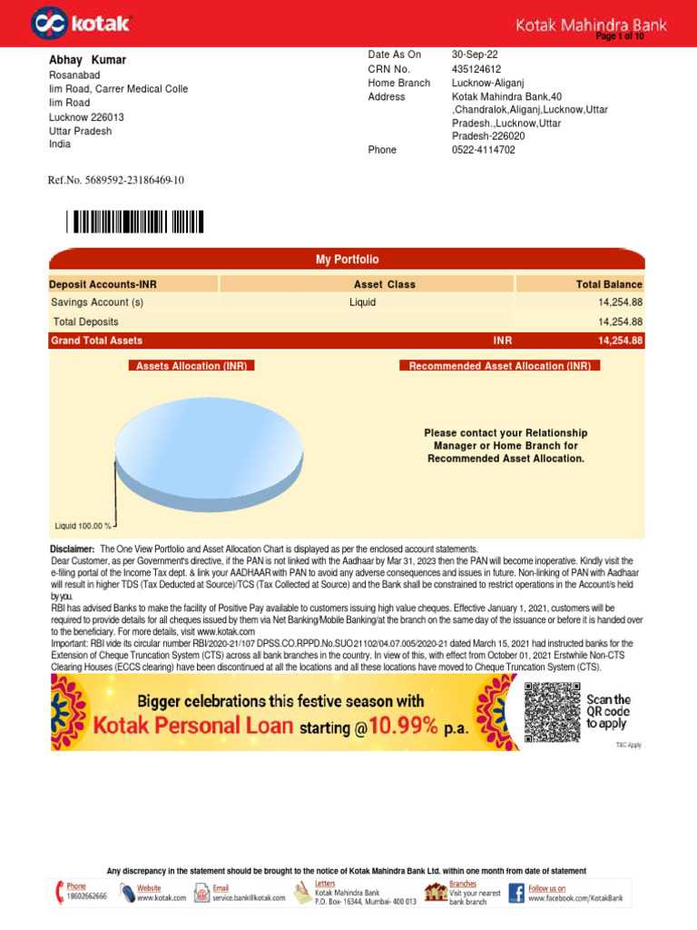 Sep-22 226013 | PDF | Payments | Banks