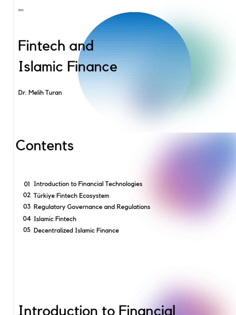 Fintech and Islamic Finance | PDF | Islamic Banking And Finance | Banks