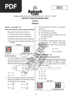 Aakash AIATS-1 Answer Key | PDF