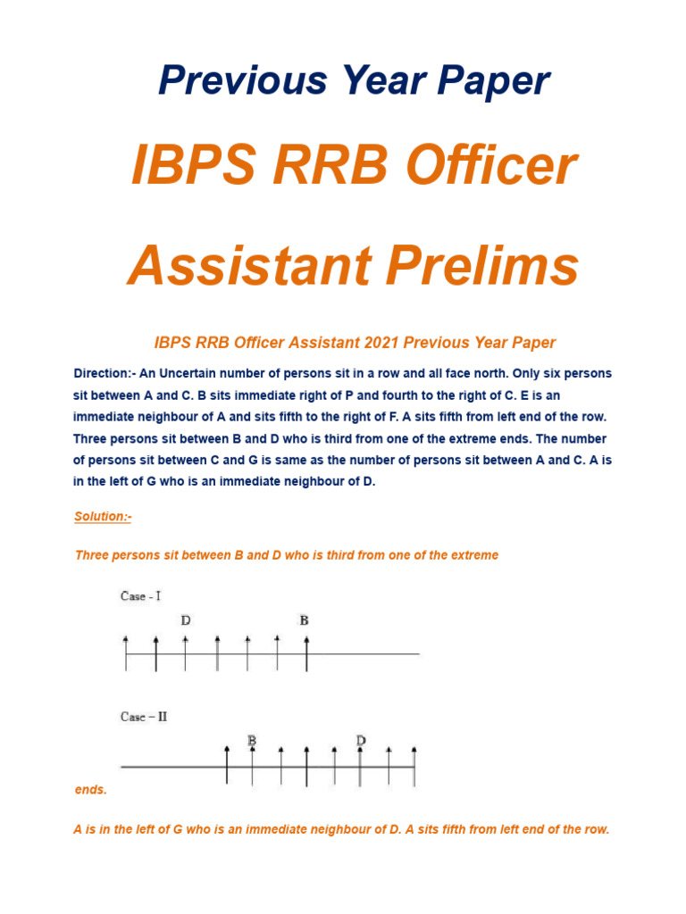 IBPS RRB Office Assistant Previous Year Question Papers PDF Download ...