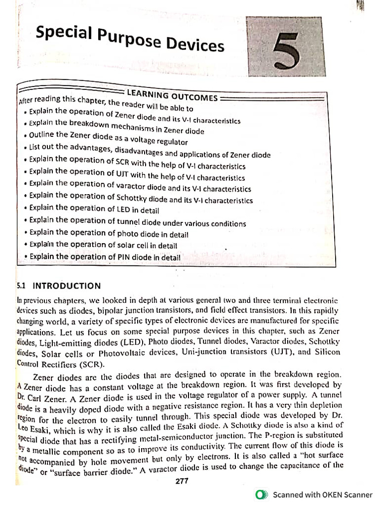 Edc - Unit-5 Speacial Purpose Devices | PDF