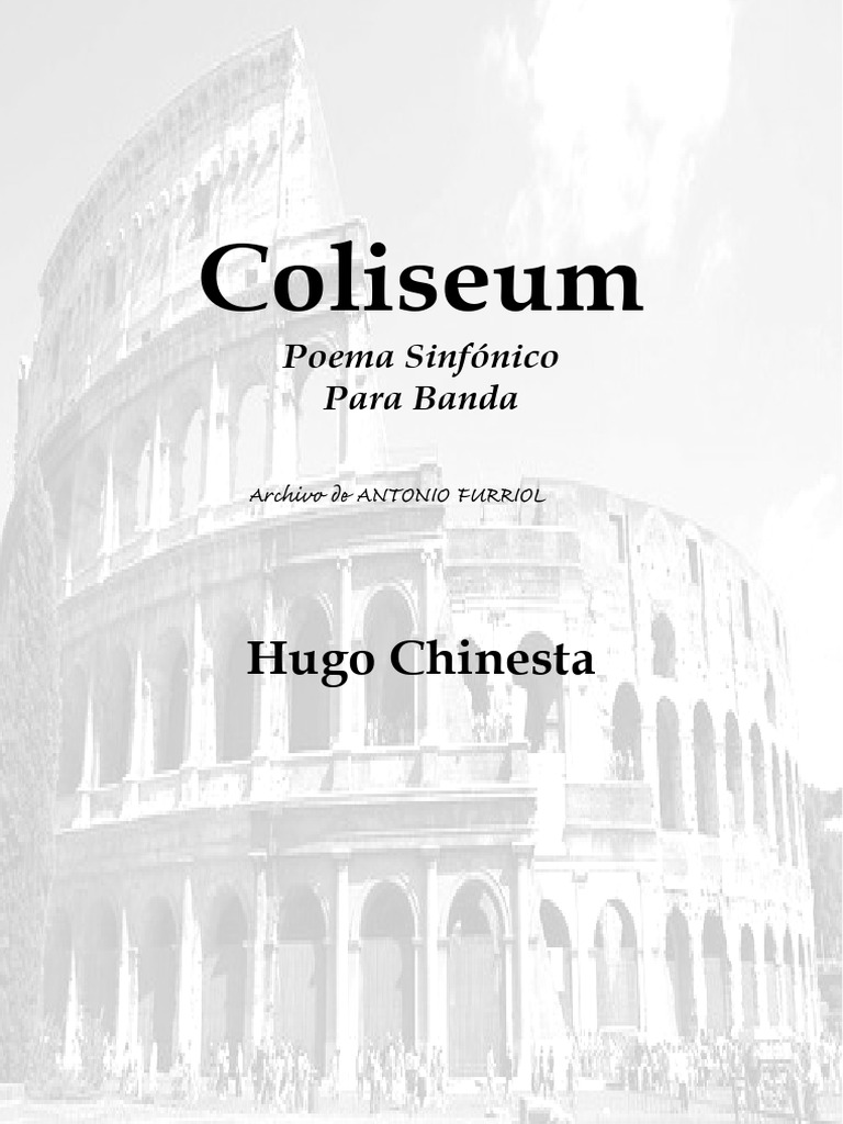 Coliseum | Descargar gratis PDF | Instrumentos musicales | Aerófonos
