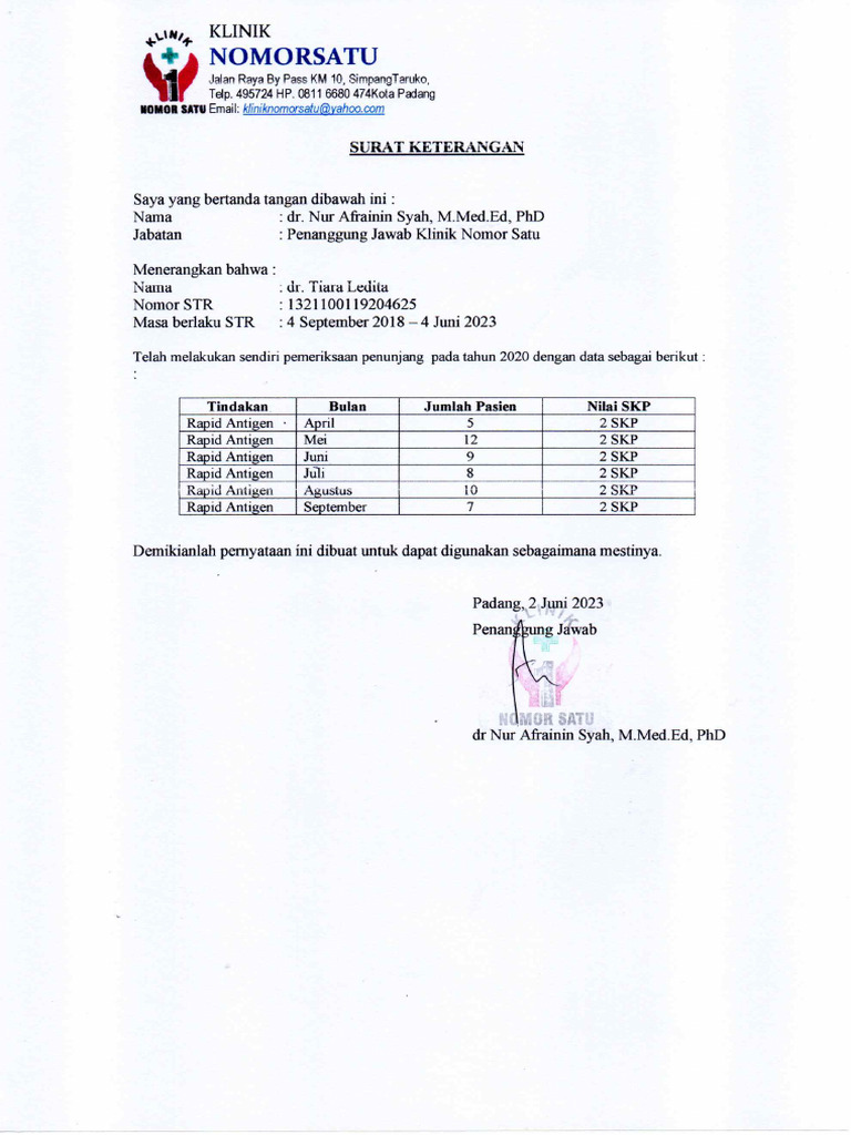 Scan Pemeriksaan Penunjang (KNS) | PDF