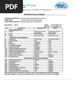 PORAM Standard Specification | PDF | Palm Oil | Liquids