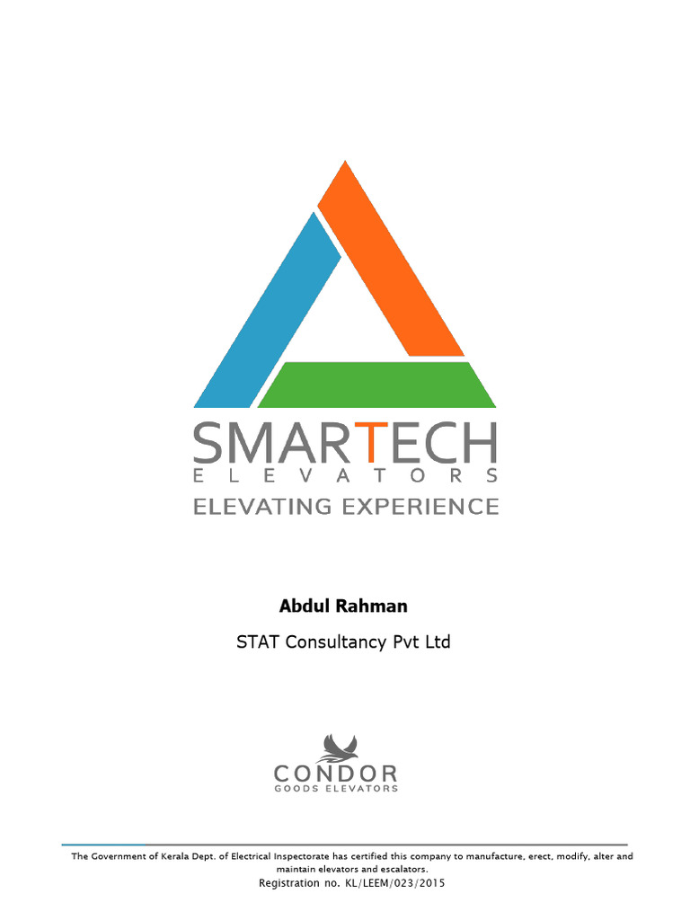 Smartech | PDF | Legal Liability | Elevator