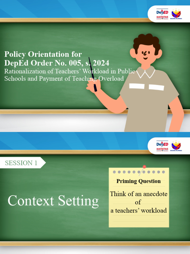 DO5s2024 Orientation Material | PDF | Teachers | Lesson Plan