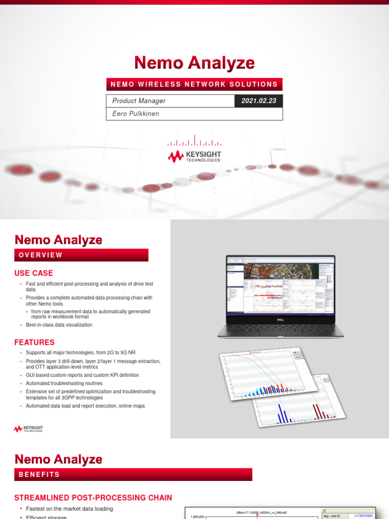 Nemo Analyze: Drive Test Data Insights | PDF | Databases | World Wide Web