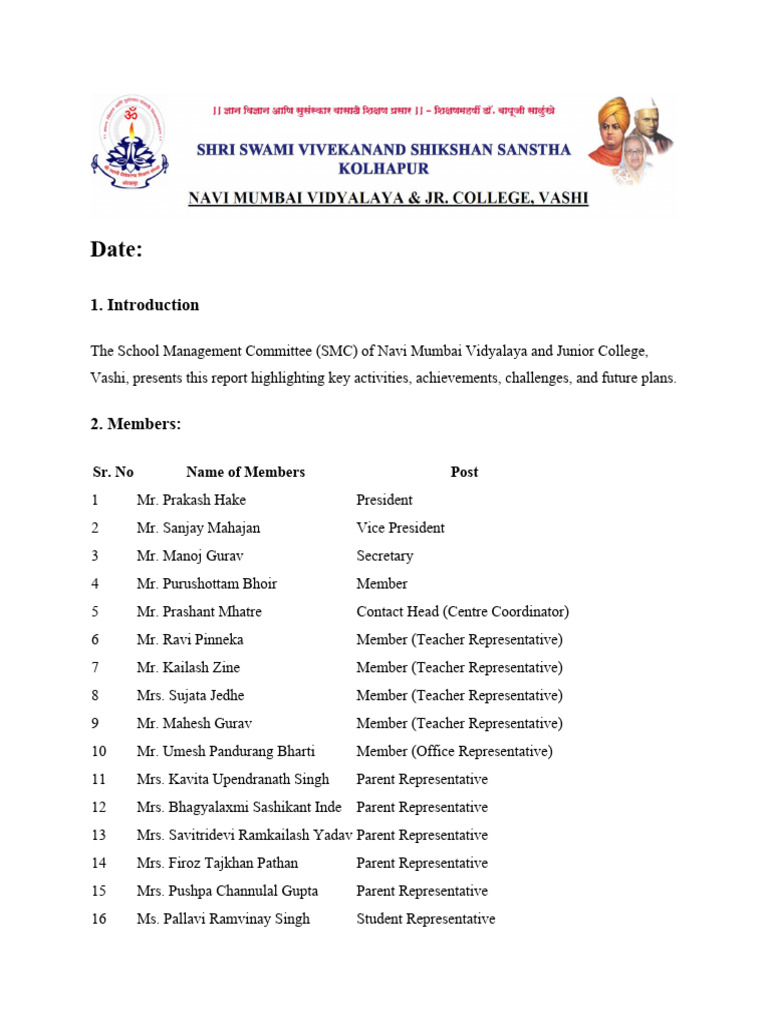 SMC Meeting | PDF | Schools