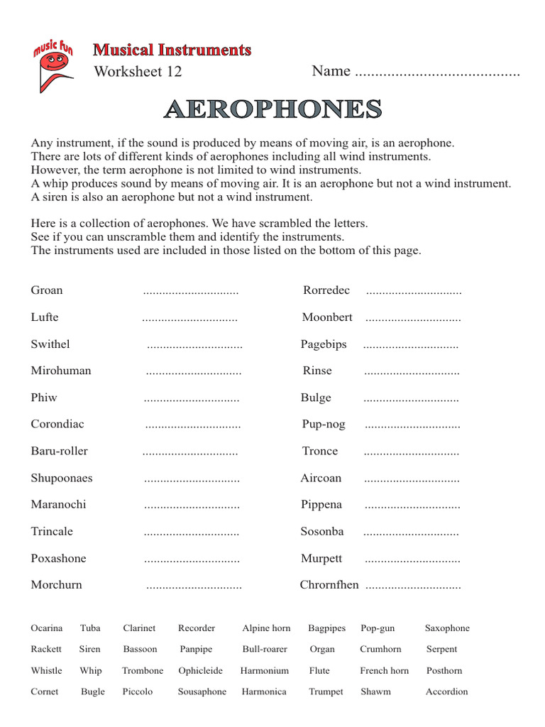 Aerophones and Membranophones-1-1 | PDF | Musical Instruments | Drum