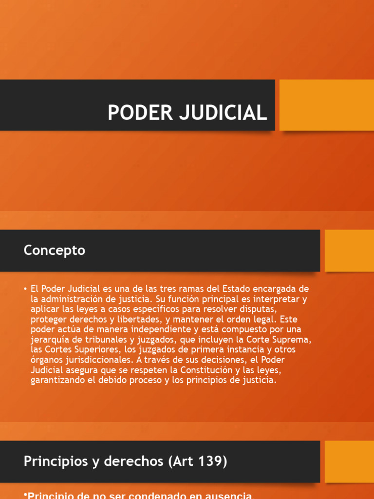 Poder Judicial | PDF | Judicaturas | Apelación