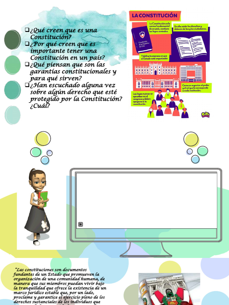 DIAPOSITIVAS DE LA CONSTITUCIÓN | PDF | Justicia | Crimen y violencia