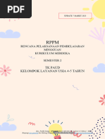 RPPM TK: Mengenal Tubuhku | PDF