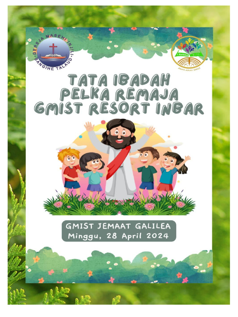 Ibadah HUT Pelka Remaja GMIST | PDF