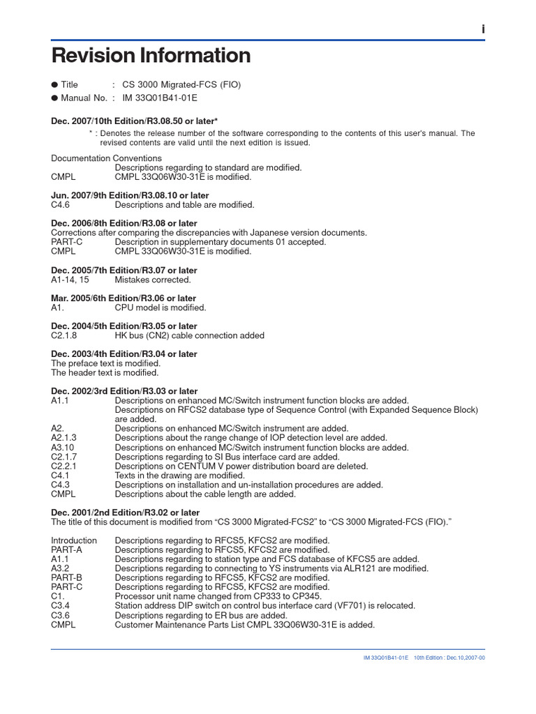 Revision Information | PDF | Computing | Computer Hardware