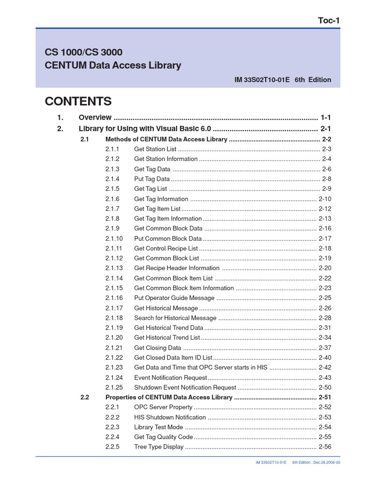 CS 1000/CS 3000 CENTUM Data Access Library | PDF | String (Computer Science) | Variable ...