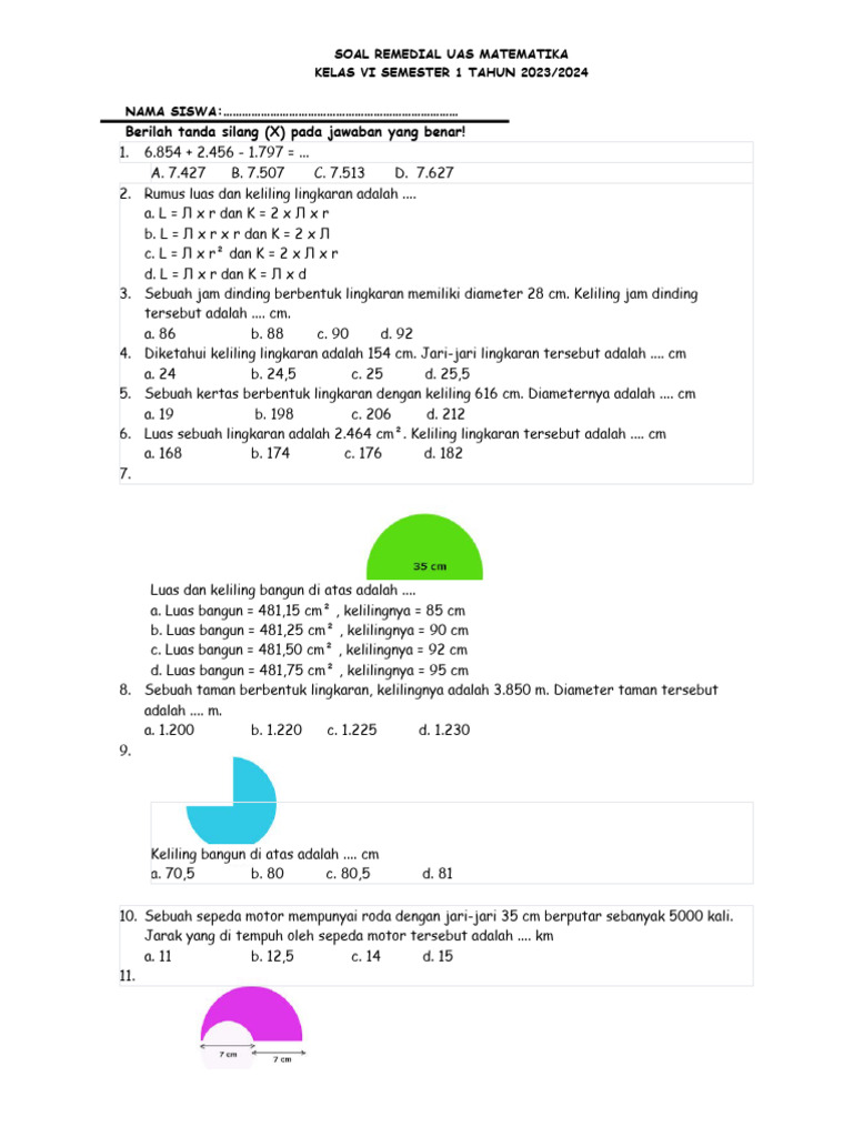 Soal Remedial Dan Pengayaan E-Kinerja | PDF