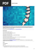 OSCE Checklist Spine Examination | PDF