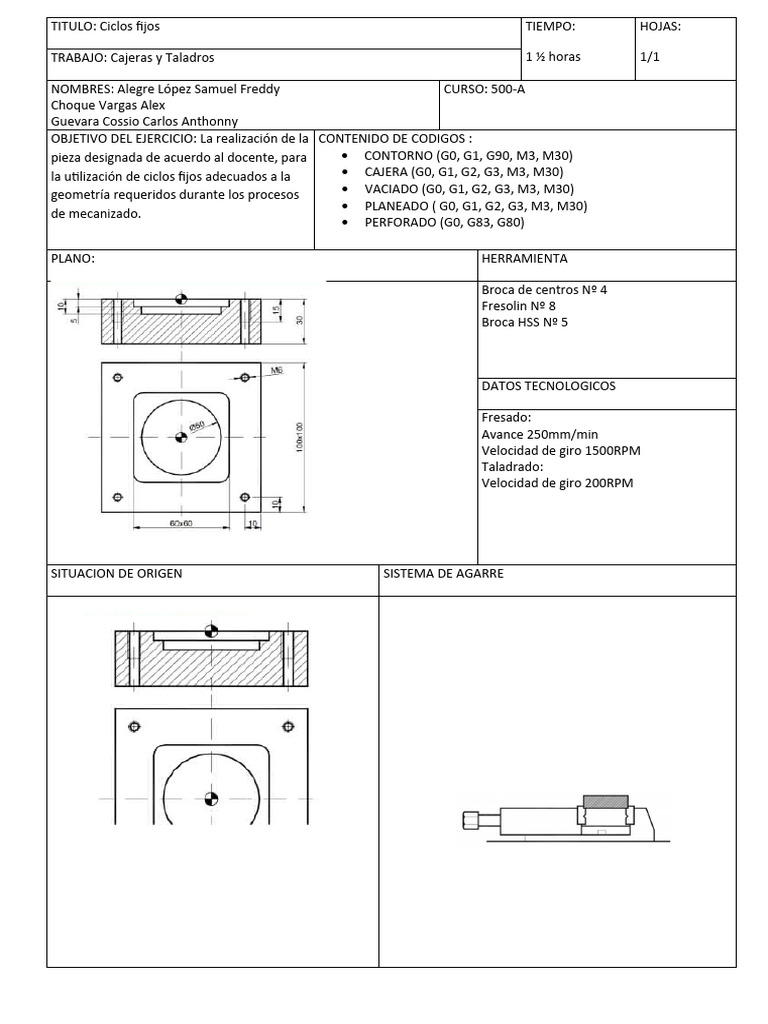 Practica N3 CNC | PDF | Perforar | Carpintería