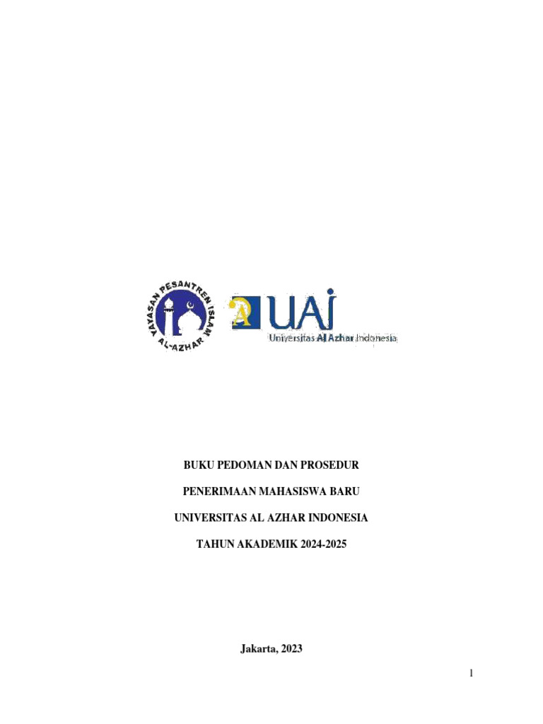 New Buku Pedoman Ta 2024 2025 Pdf