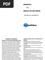 Mshale Wa Matumaini by John Habwe. | PDF
