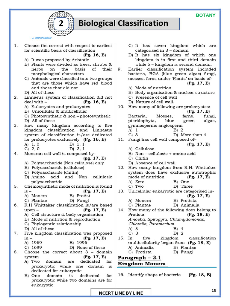 2.biological Classification | PDF | Protozoa | Fungus