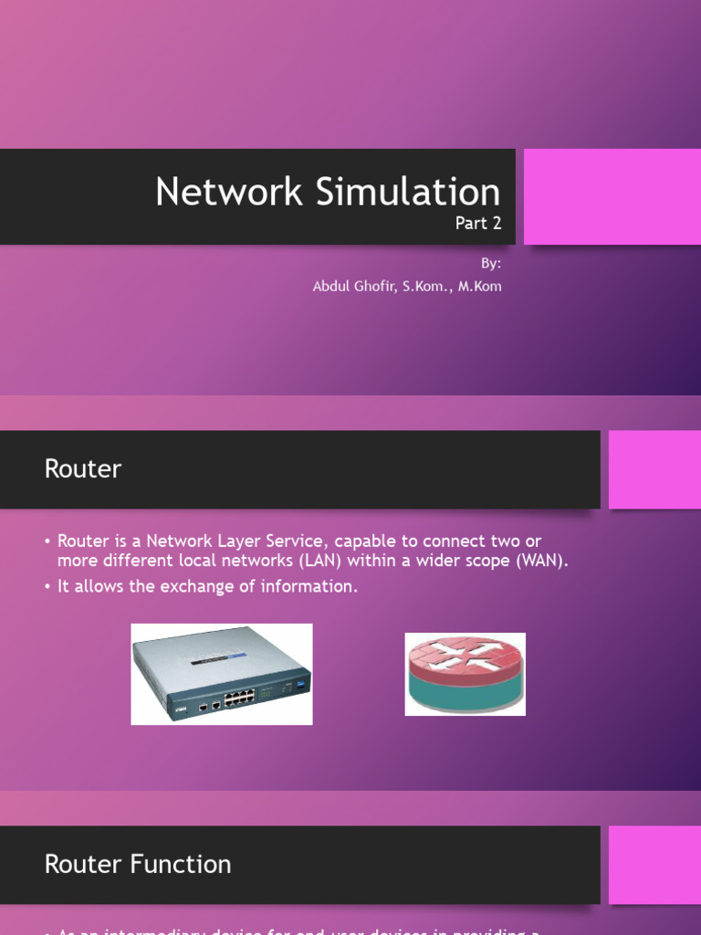 Network Simulation Part 2 Pdf