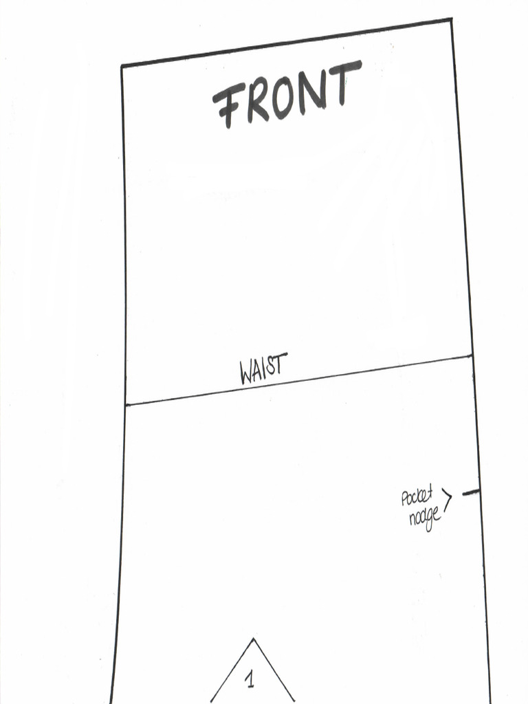 Wide Leg Joggers Pattern | PDF