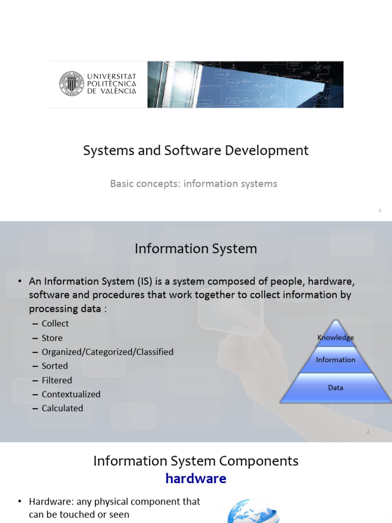ISC101.3.1 2 Information Systems | PDF | Computer Hardware | Information System