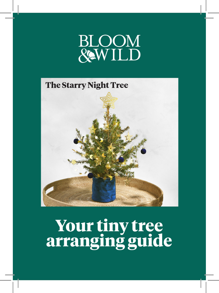B&W - The Starry Night Tree - 12pp - 2022 - AW | PDF | Recycling | Trees