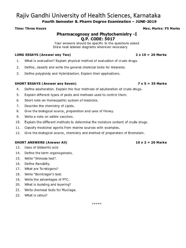 P, Cognosy 1 | PDF | Pharmacognosy | Biology