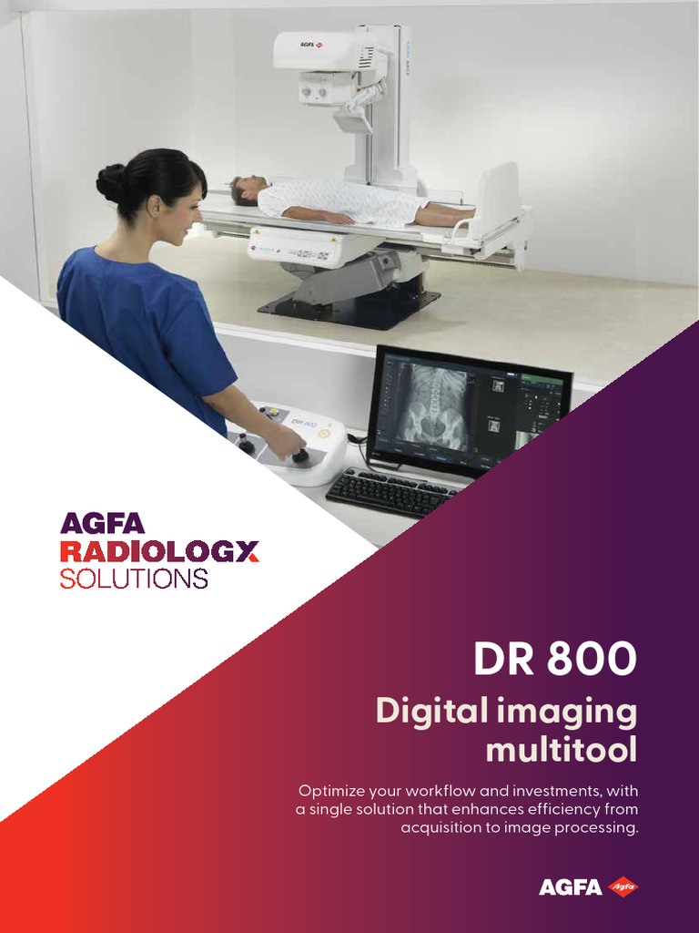 DR 800: Versatile Digital Imaging Solution | PDF | Radiography | Radiology