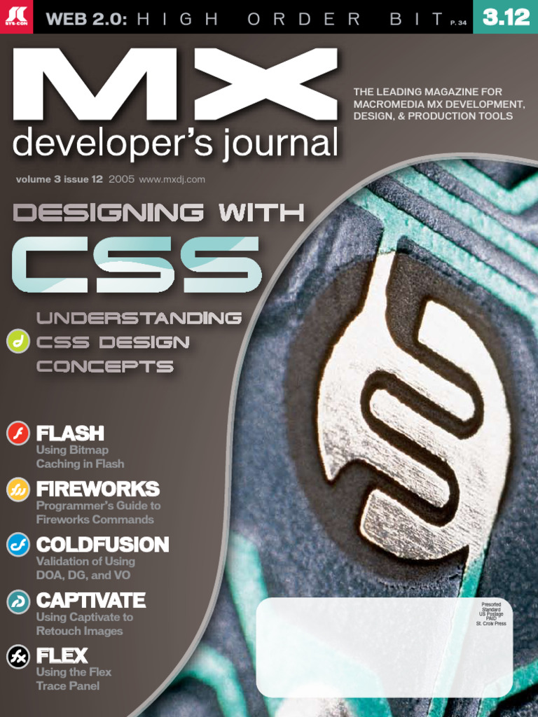 2005 12 MX Developer Magazine | PDF | Html | Hypertext
