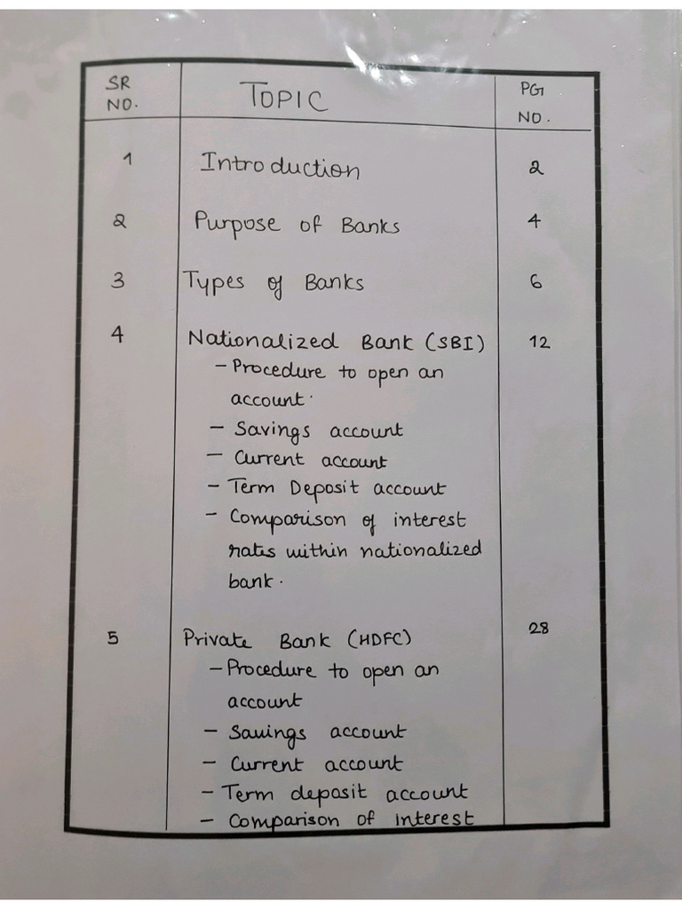 maths banking project | PDF