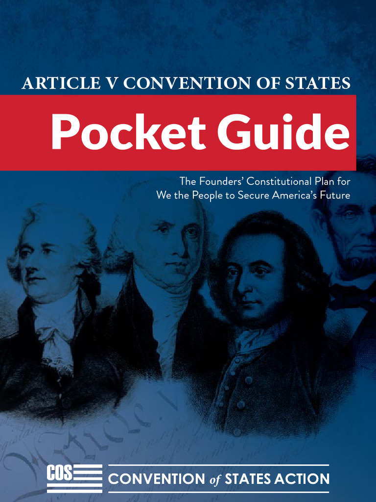 Article V Convention of States Guide | PDF | Constitutional Amendment ...