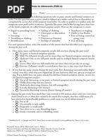 Panic Disorder Severity Scale (PDSS) Guide | PDF | Panic Attack ...