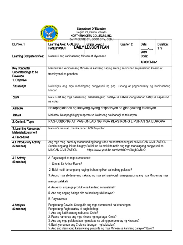 DLP Aral. Pan 8 q2-1 | PDF