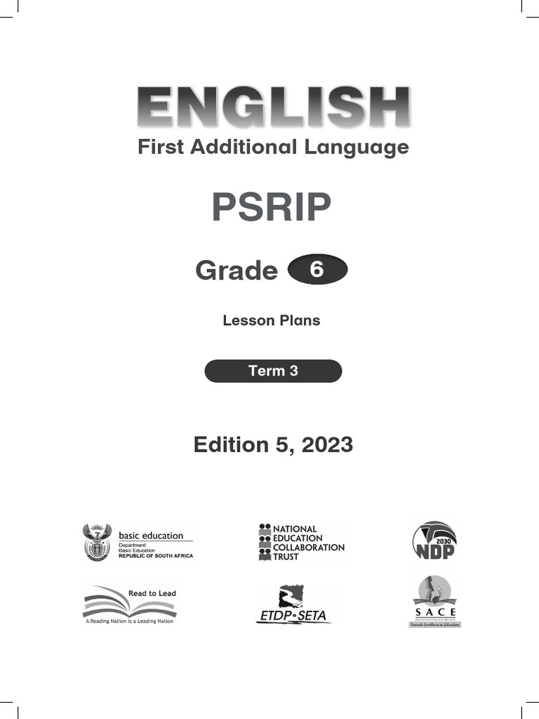 GR 6 Term 3 2023 PSRP EFAL Lesson Plans | PDF | Isis | Osiris