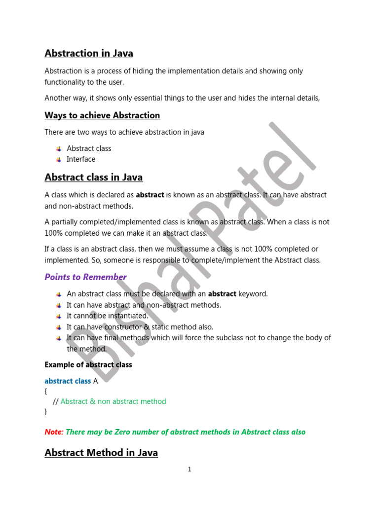 Abstract Class, Interface Package | PDF | Class (Computer Programming ... Abstract Class, Interface Package | PDF | Class (Computer Programming ...