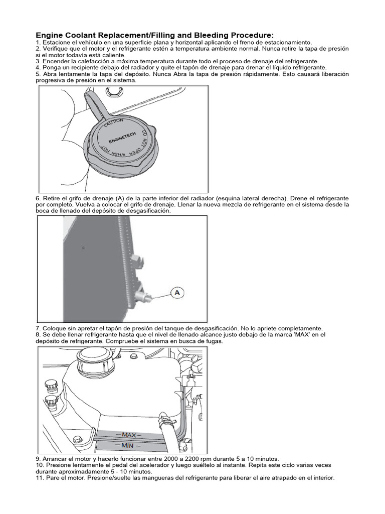 Coolant Replace Pdf