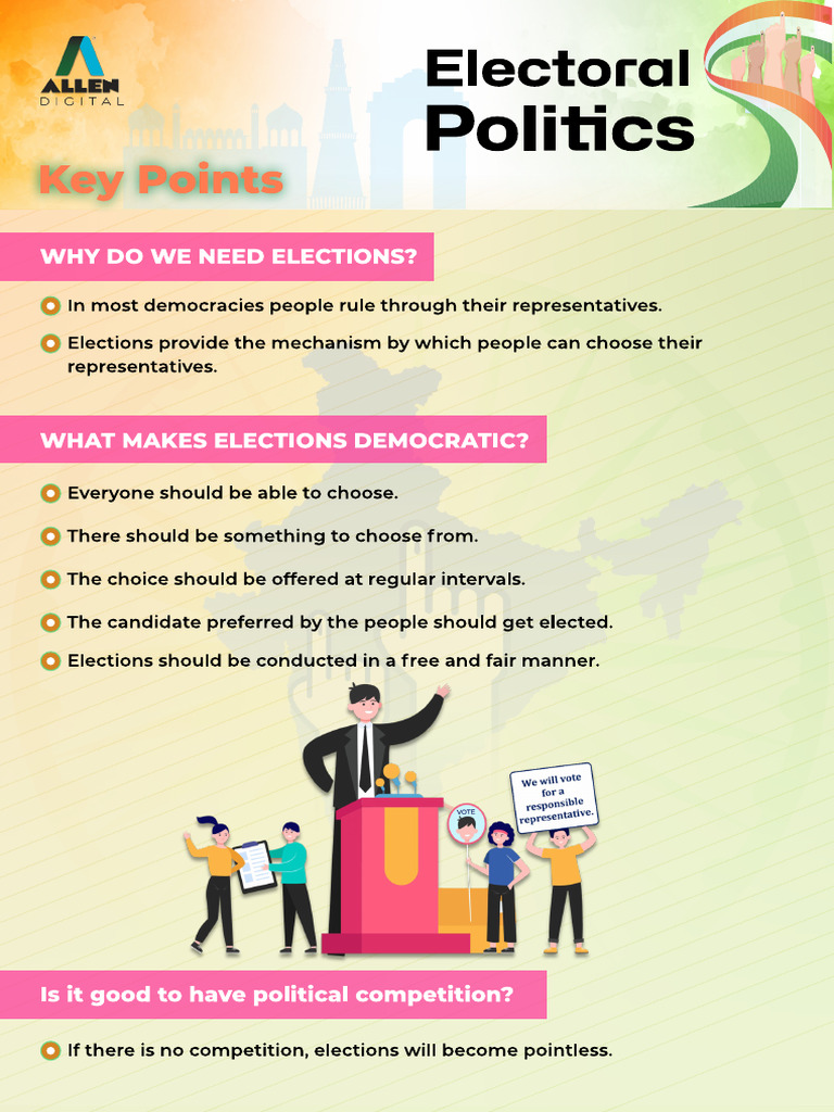 Electoral Politics Key Points Rquwln | PDF