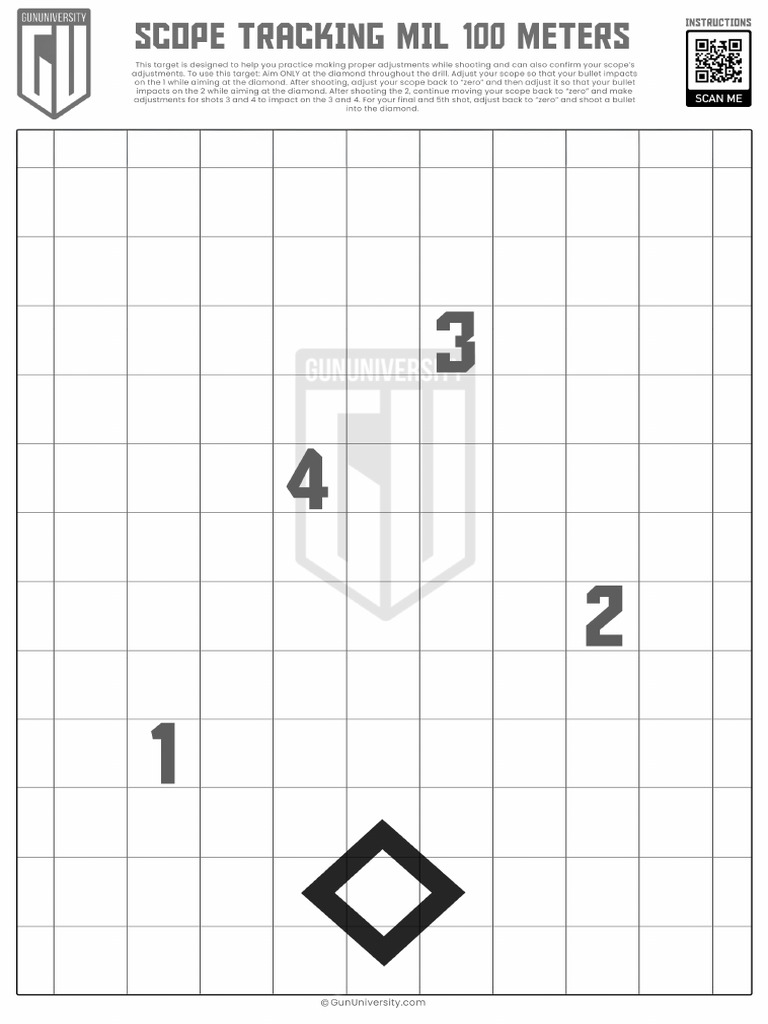 Scope Tracking MIL 100m | PDF