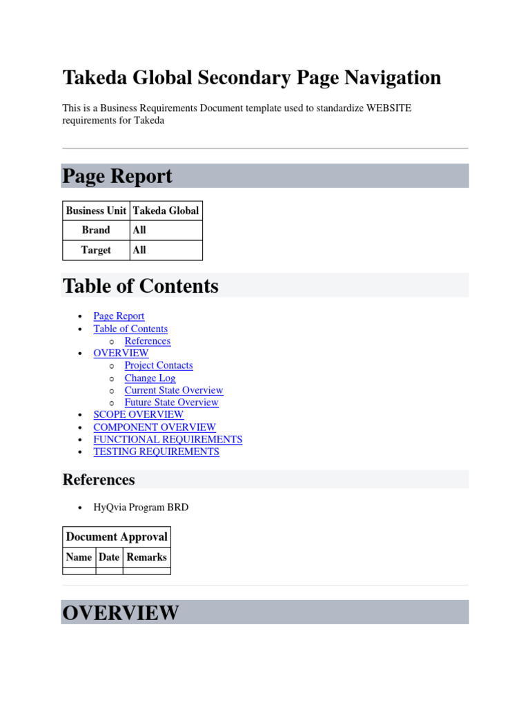 Takeda Website Navigation Guide | PDF | Software Engineering ...