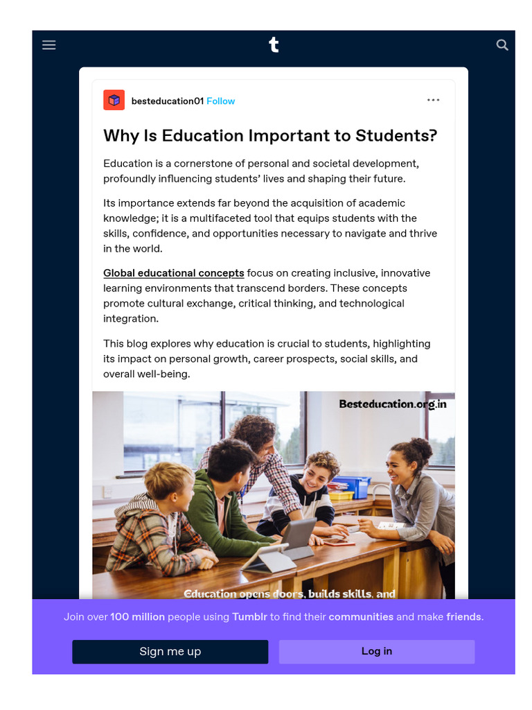 Importance of Education for Students | PDF | Critical Thinking ...