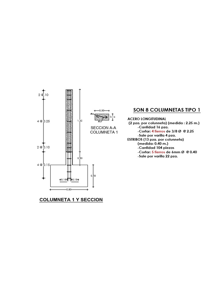 Columnetas Cerco | PDF | Hogar, jardinería y bricolaje